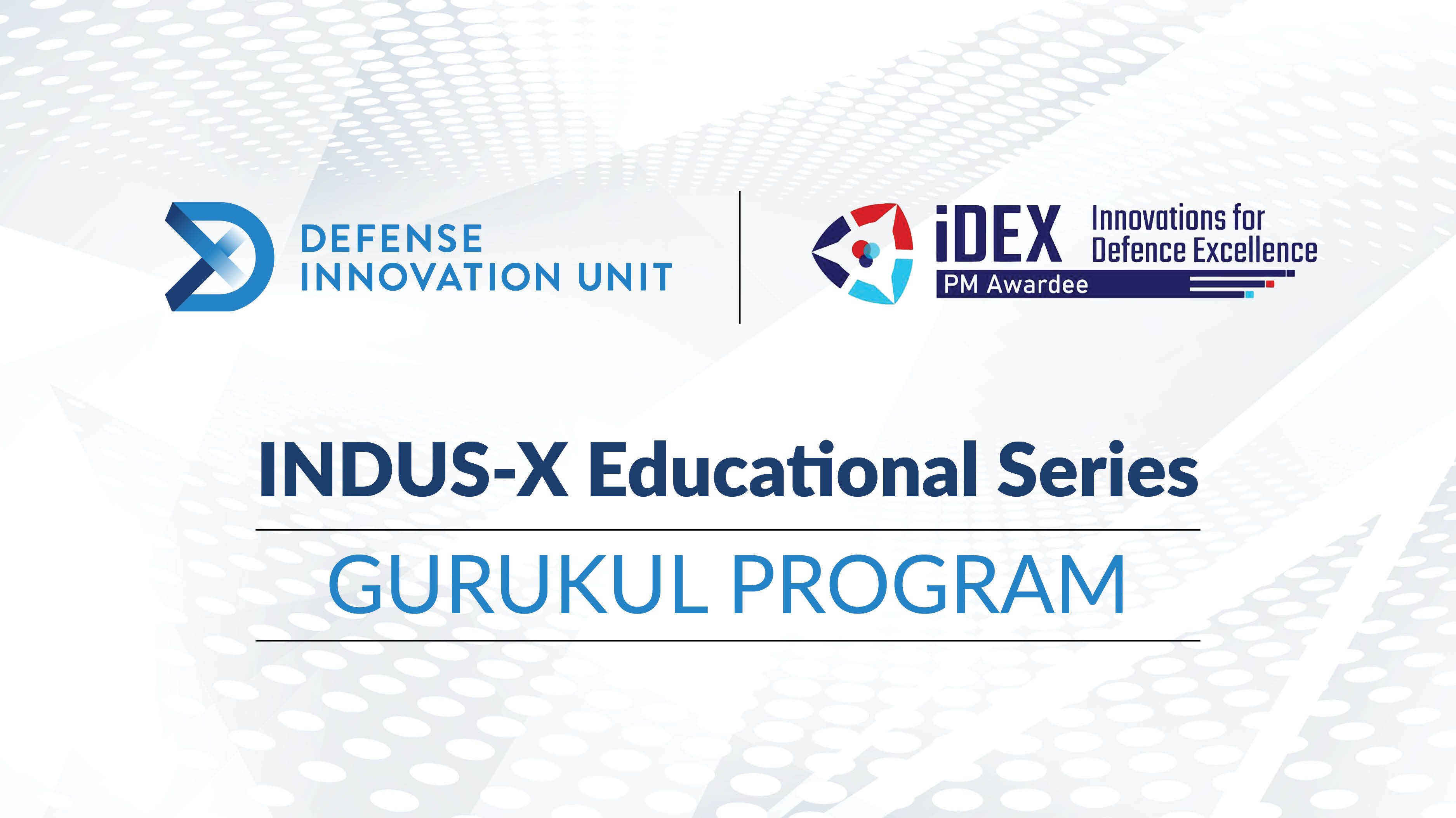 INDUS-X Educational Series: Gurukul Program: Engaging with Academia ...
